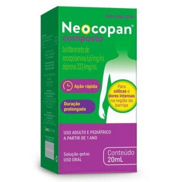 Neocopan composto solução com 20mL - NEO QUÍMICA | ONE Pharma