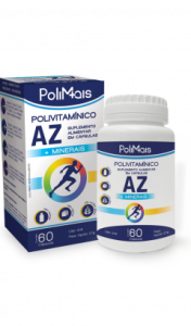 PoliMais polivitamínico AZ + minerais 60 cápsulas - Nutriex | ONE Pharma